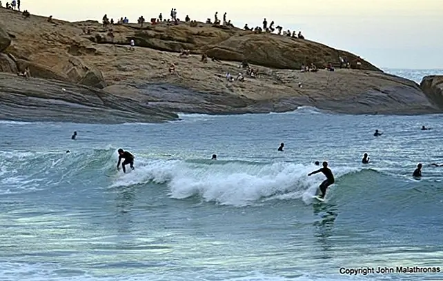 Серфинг в Рио, Бразилия